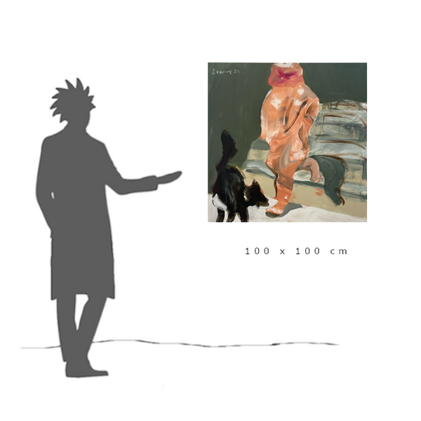 DESNUDO BAJANDO LA ESCALERA – ZONA INCONTROLABLE